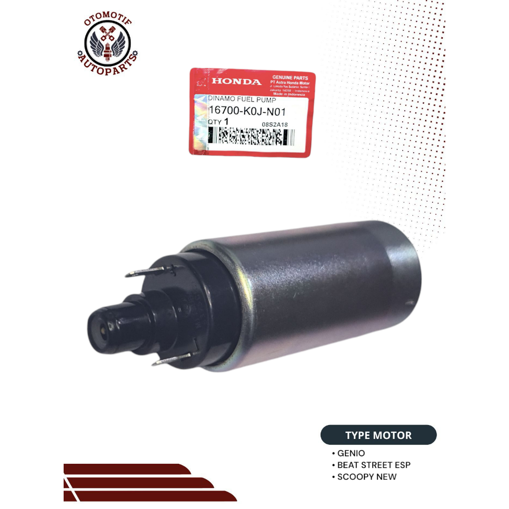 Jual Rotak Dinamo Fuel Pump Genio Beat Street Esp Deluxe Scoopy New KOJ ...