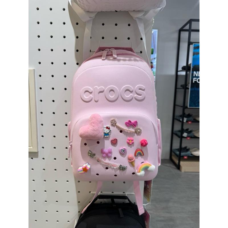 Jual Crocs🇰🇷 Classic Backpack Milk Pink | Shopee Indonesia