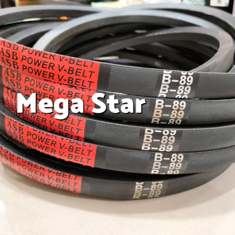 Jual VAN FAN BELT V-BELT B89 B-89 B 89 Merk ASB asli | Shopee Indonesia
