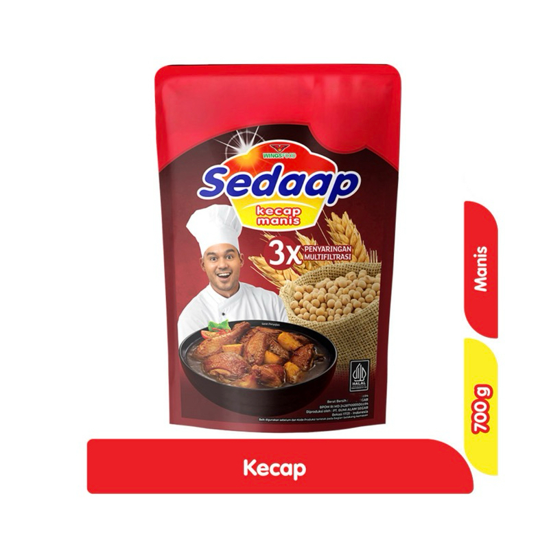 Jual Kecap Manis Sedap Refill 700g | Shopee Indonesia