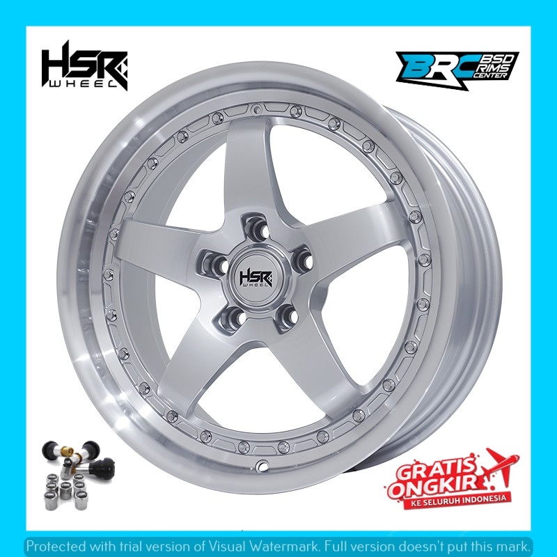 Jual Velg mobil racing celong\belang hsr bob ring 18 cocok untuk mobil innova civic turbo mazda3 ...