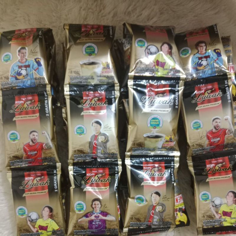 Jual kopi luwak murni mini renceng 6,5gr tanpa gula. isi 15sachet ...