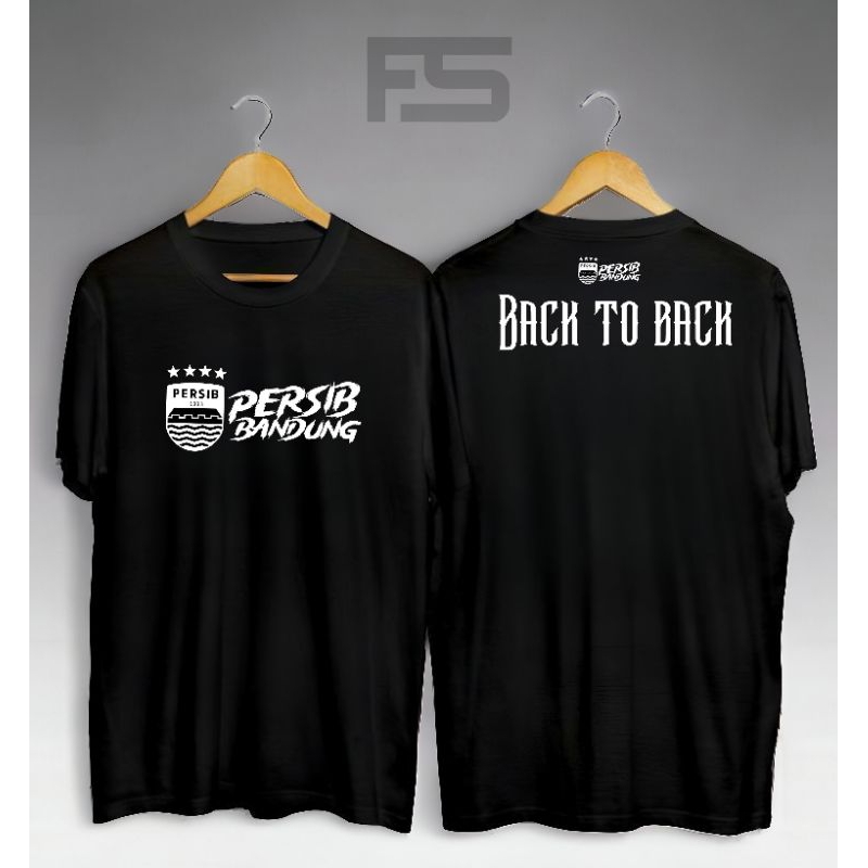 Jual KAOS BAJU DISTRO BACK TO BACK PERSIB JUARA ATASAN PRIA POLYCOTTON ...