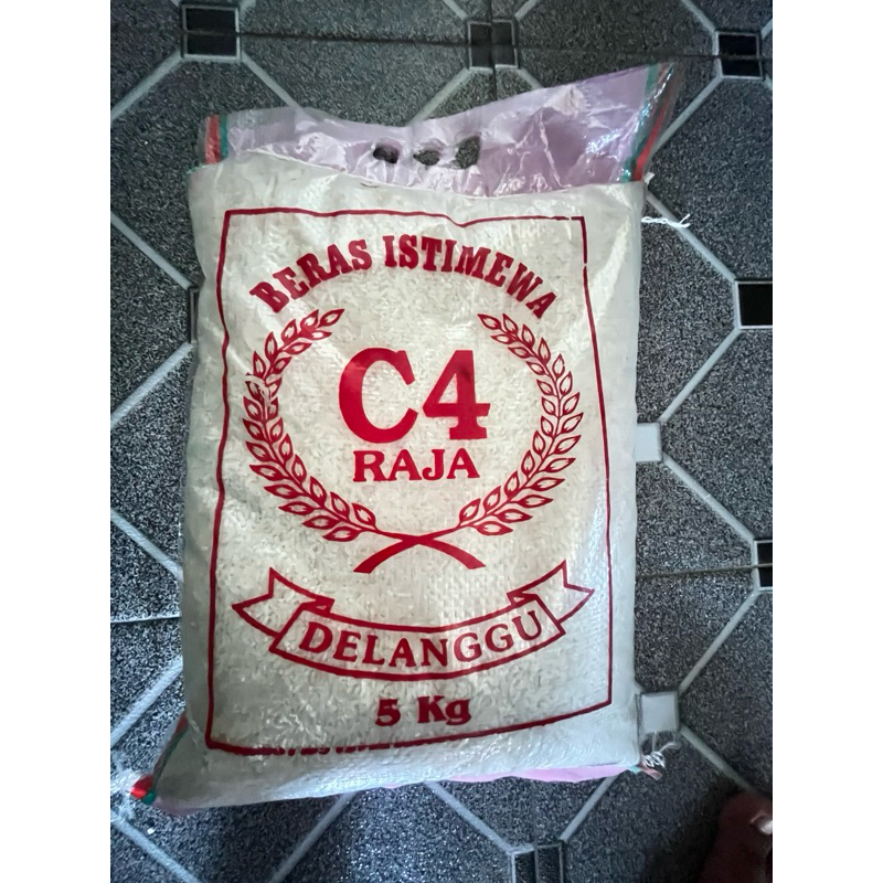 Jual Beras Bramu Cap C4 Raja 5kg | Shopee Indonesia