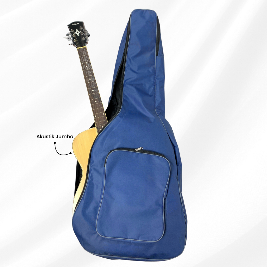 Jual Tas Gitar Akustik Jumbo Ransel - Busa 5mm Tebal & Kuat | Tahan Air ...