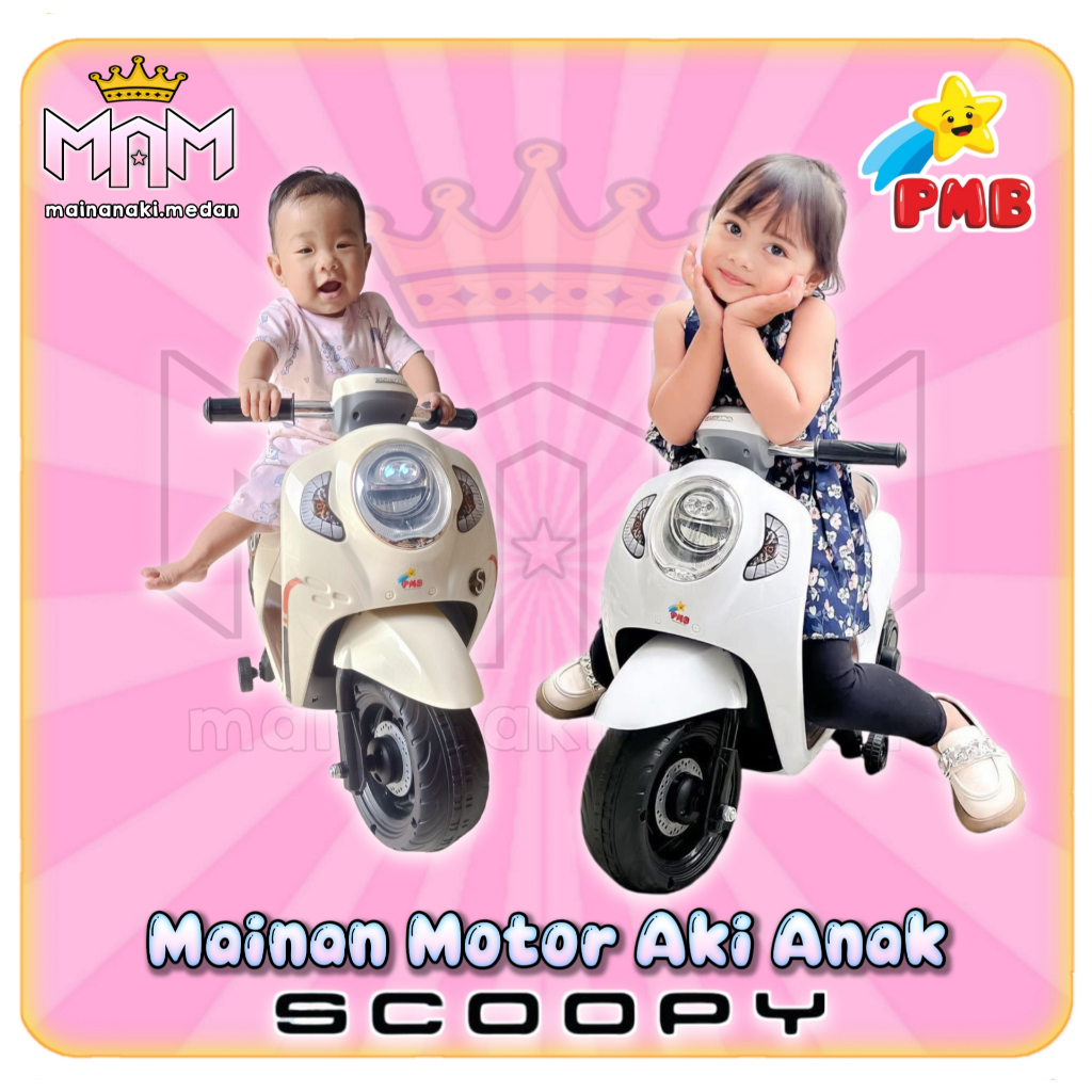 Jual Mainan Motor Aki Anak Honda Scoopy Cocok Untuk Hadiah Ulang Tahun ...