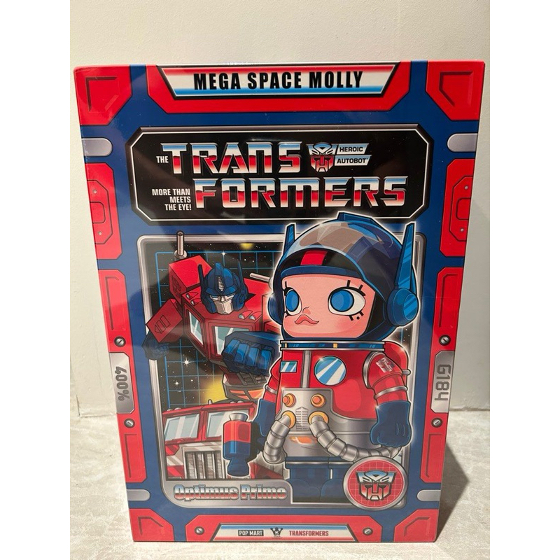 Jual Pop Mart MEGA SPACE MOLLY 400% Transformer Optimus Prime Action ...