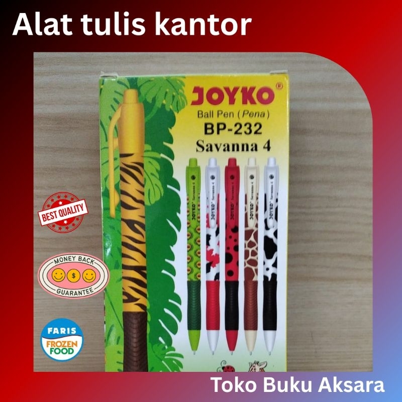Jual JOYKO BP 232 Savanna 4 pulpen cetrek | Shopee Indonesia