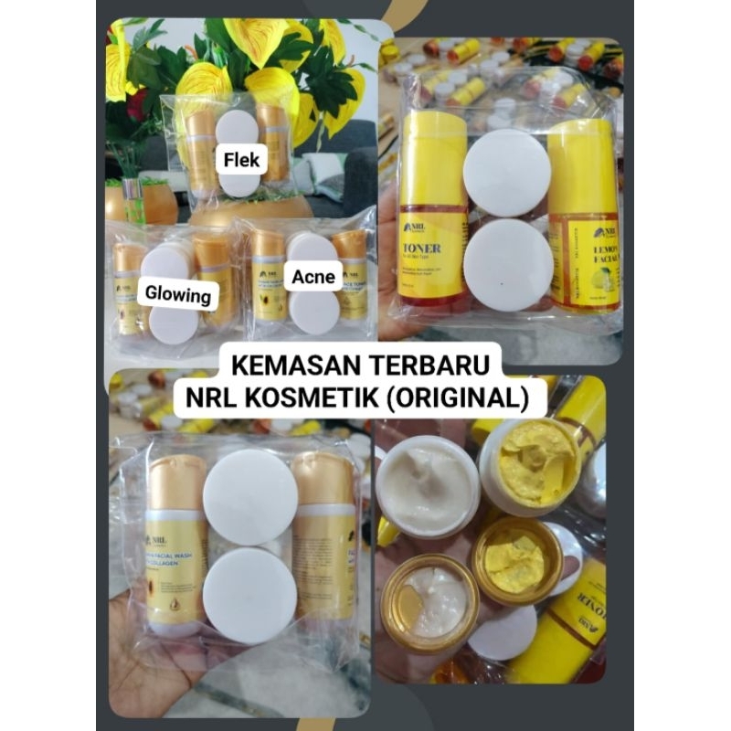 Jual CREAM NRL ORIGINAL 100% , FLEK, GLOWING, ACNE | Shopee Indonesia