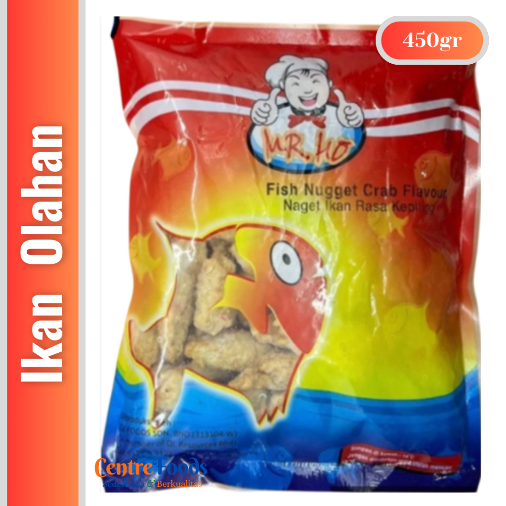 Jual Naget Ikan Rasa Kepiting - Fish Nugget Crab Flavour MR. HO | 450gr ...