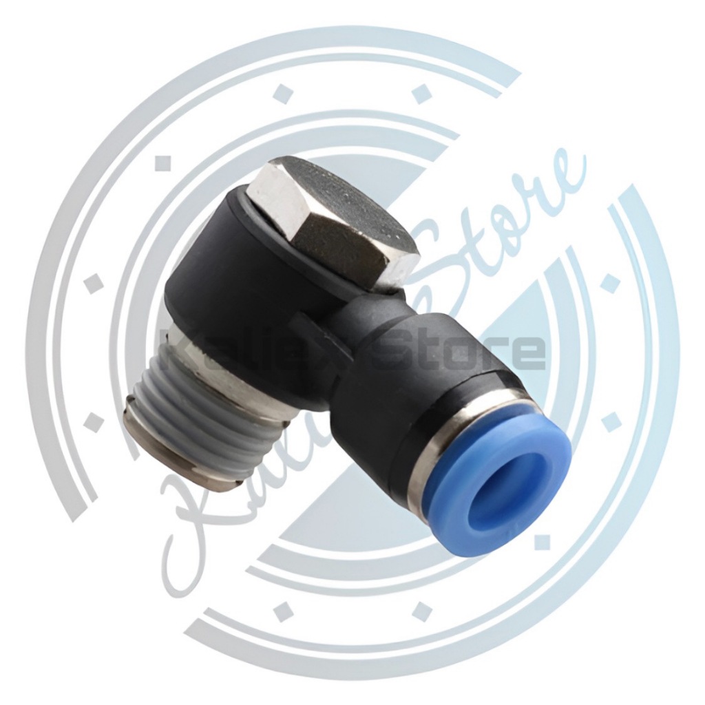 Jual PH06 Series - Fitting Pneumatic Banjo Tube 6mm Drat Male - PH6 01 ...