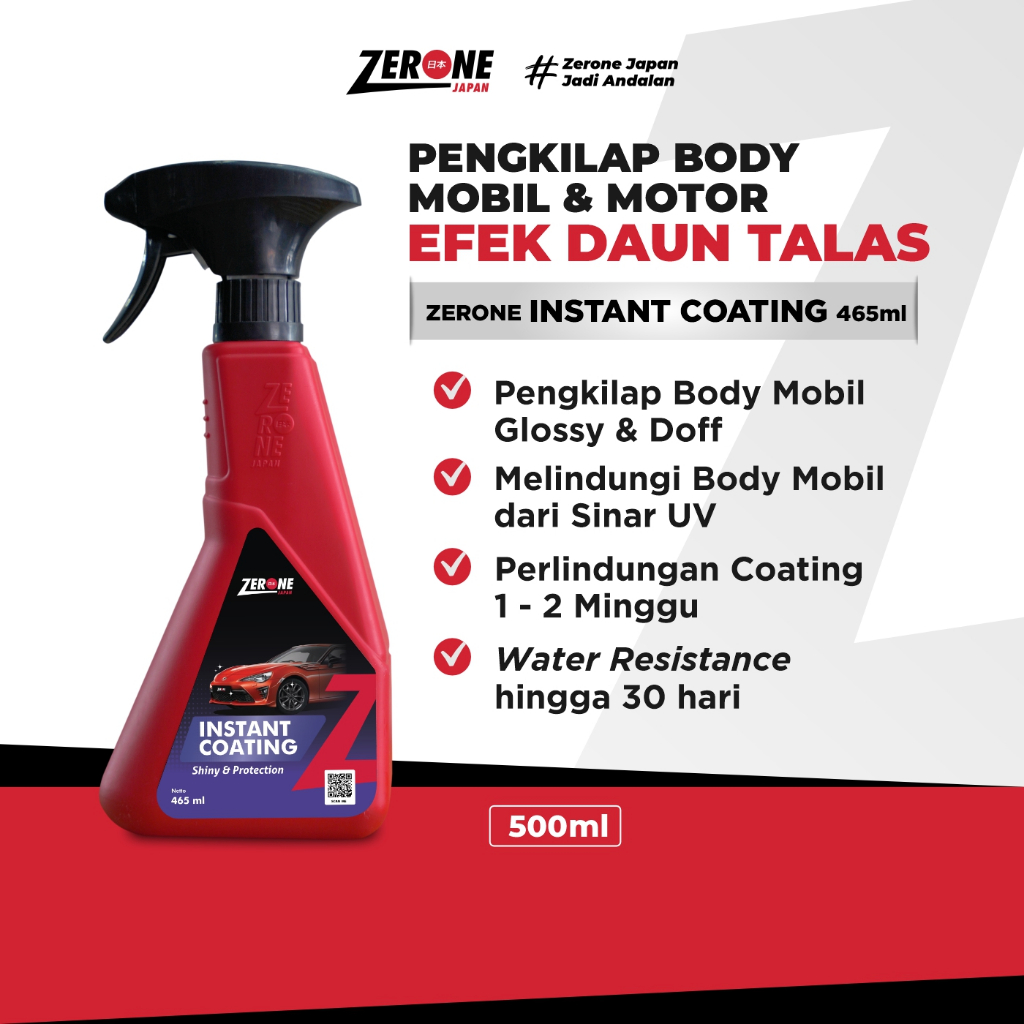 Jual Pengkilap Kaca Body Mobil Efek Daun Talas Poles Instan Coating ...