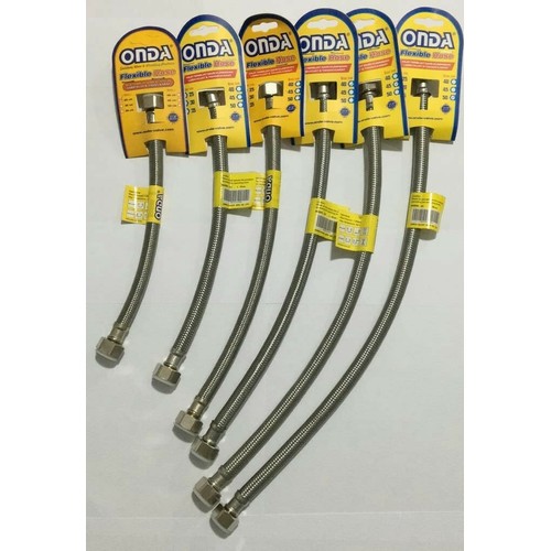 Jual ONDA FLEXIBLE HOSE (F 1/2 X F 1/2) 25 30 35 40 45 50 CM (SELANG FLEKSIBEL) | Shopee Indonesia