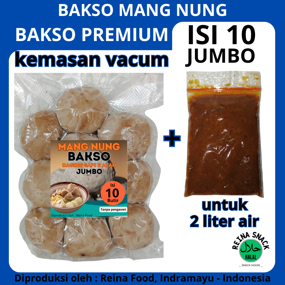 Jual BAKSO PREMIUM ISI 10 DAGING SAPI DAN AYAM JUMBO TANPA PENGAWET ...