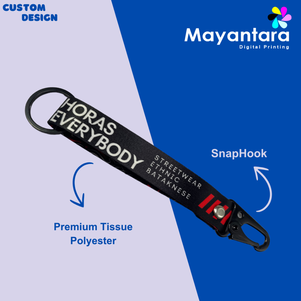 Jual Gantungan Kunci Snaphook Cetak Gantungan Kunci Custom Text Sablon ...