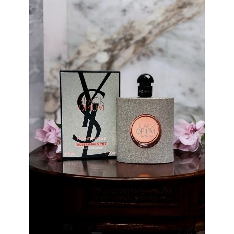 Jual YSL Black Opium Glitter Woman (Produk) | Shopee Indonesia
