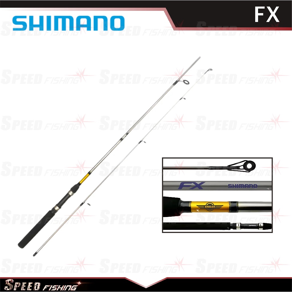 Jual Joran Pancing Shimano FX 56 60 66 70 Spinning Baitcasting AeroGlass | Shopee Indonesia