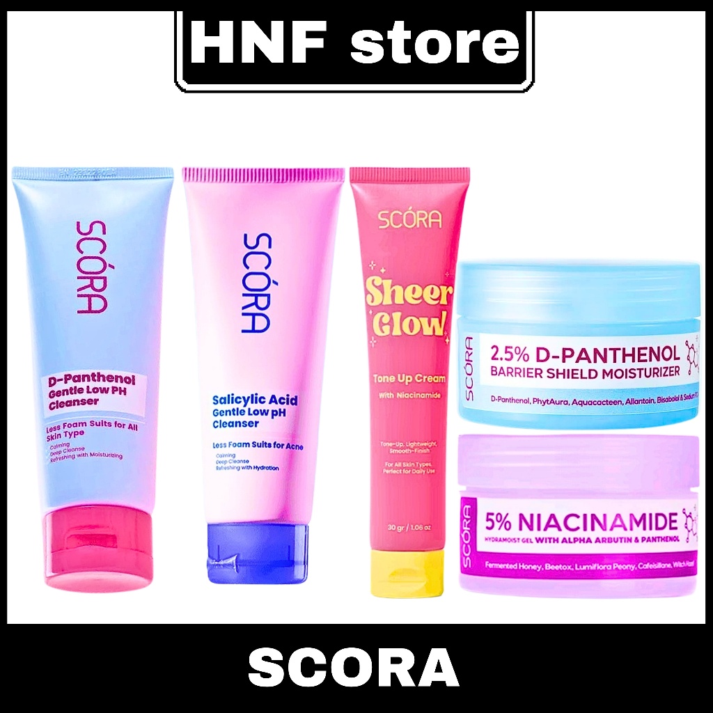 Jual SCORA SET PAKET WAJAH - PAKET WAJAH SCORA MOISTURIZER TONE UP ...