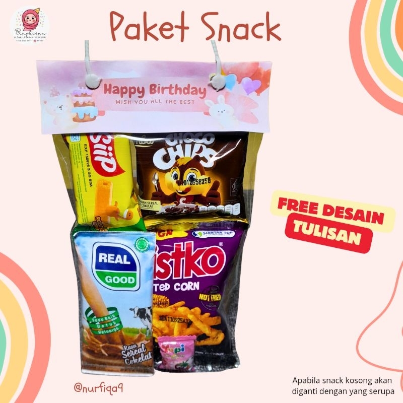 Jual PAKET SNACK ULTAH/SYUKURAN/LEBARAN | Shopee Indonesia
