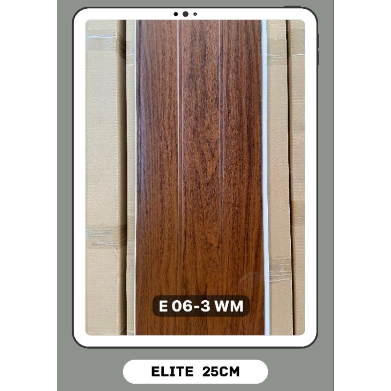 Jual Plafon PVC Merk Elite Doff Laminated tipe E06-3WM | Shopee Indonesia