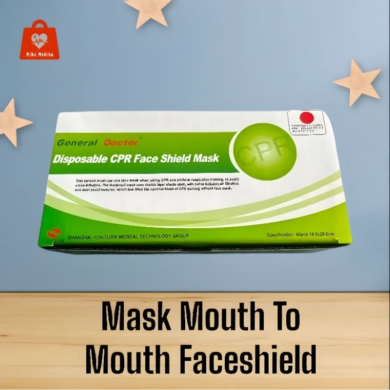 Jual GD/J-1A Mask Mouth To Mouth Faceshield General Doctor | Shopee ...