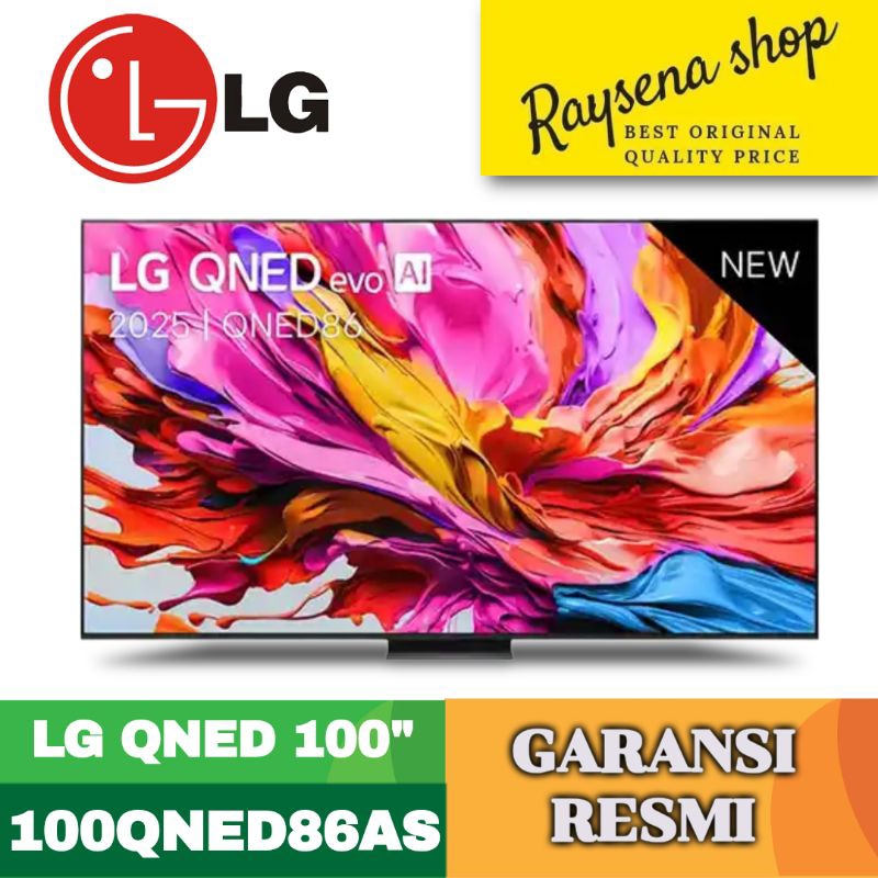 Jual LG 100 INCH 4K QNED UHD SMARTTV 100QNED86AS / 100QNED86 | Shopee ...