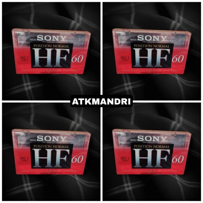 Jual KASET AUDIO KOSONG REKAM SONY HF 60 MENIT ORIGINAL | Shopee Indonesia