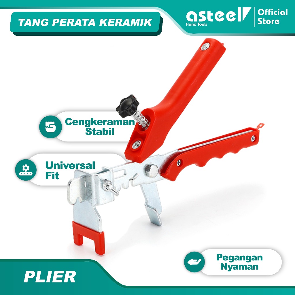 Jual ASTEEL Plier Tang Alat Perata Pasang Keramik Granit Tile Leveling ...