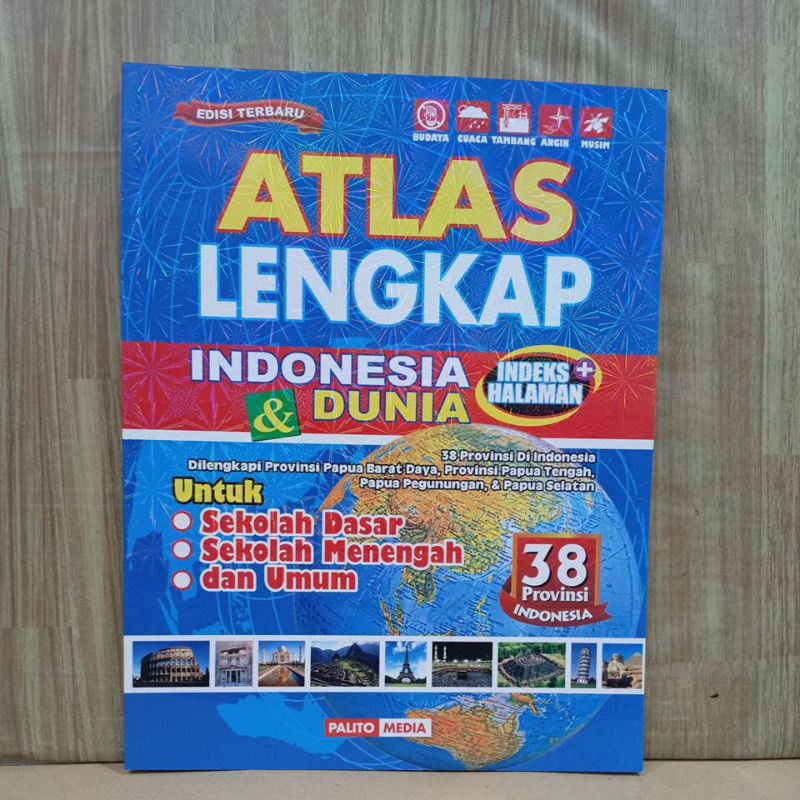 Jual ATLAS LENGKAP INDONESIA DAN DUNIA EDISI TERBARU | Shopee Indonesia