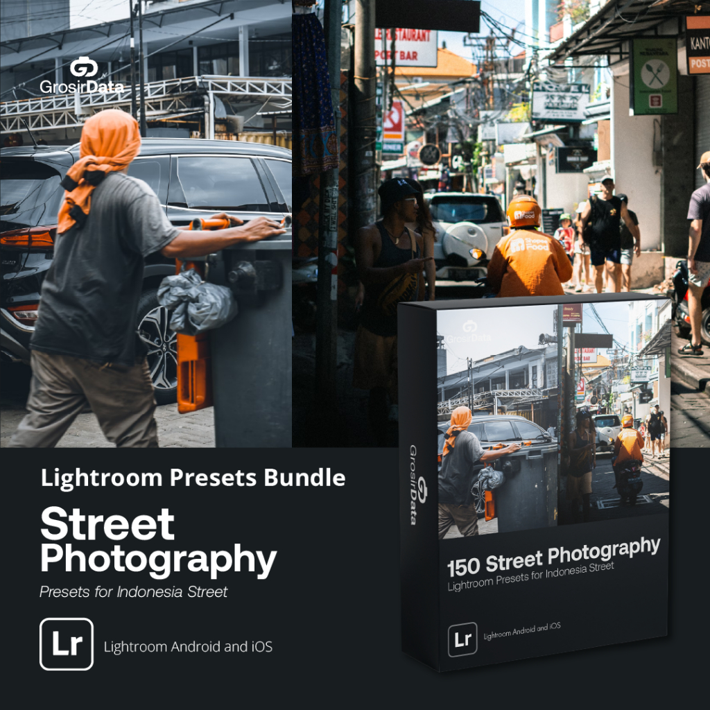 Jual Paket 150 Preset Street Photography Lightroom Presets Fotorgrafi untuk Mobile Android iOS ...