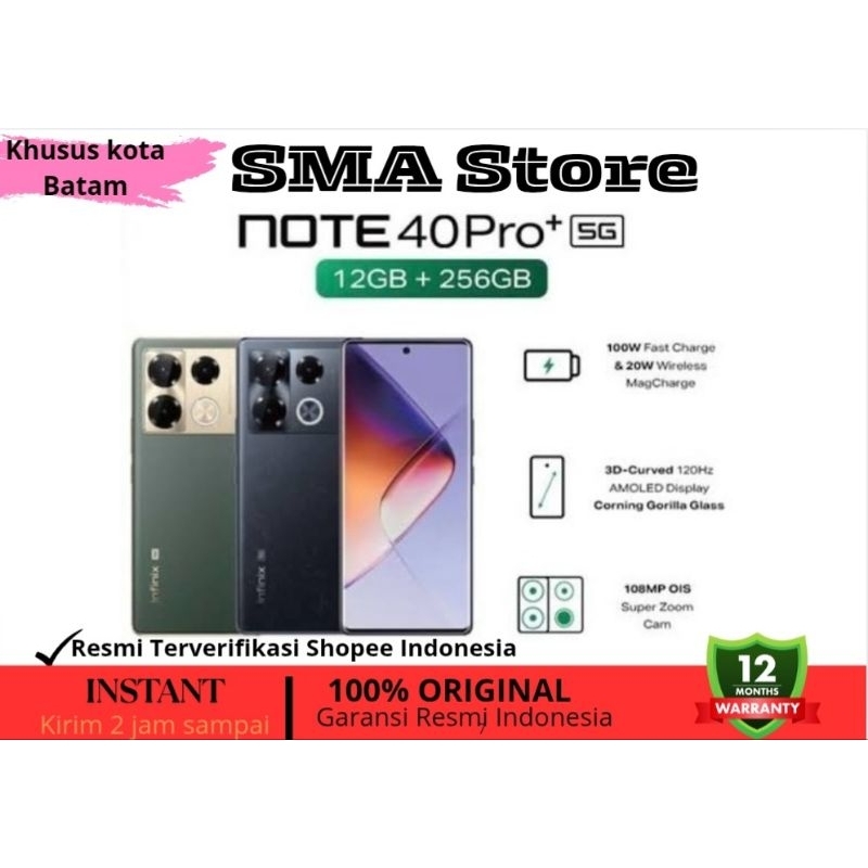 Jual Infinix Note 40 Pro+ 5G 12GB+256GB | 3D-Curved 6.78" 120Hz AMOLED ...