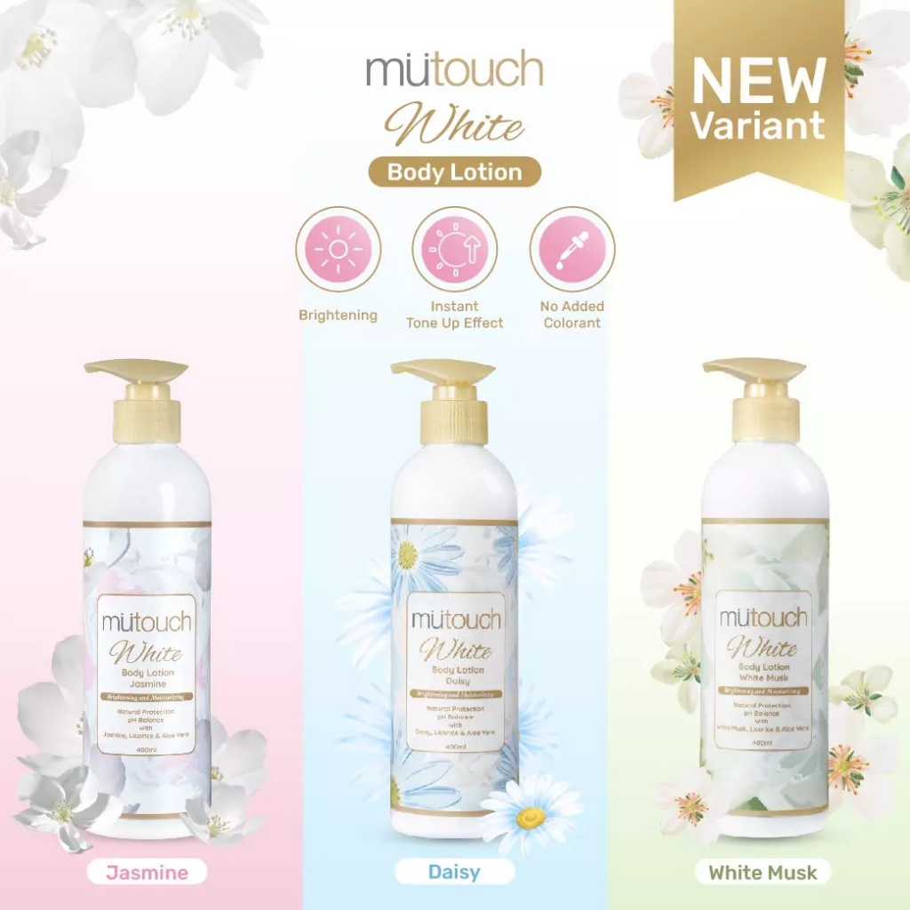 Jual Mutouch White Body Lotion 400ml | Shopee Indonesia