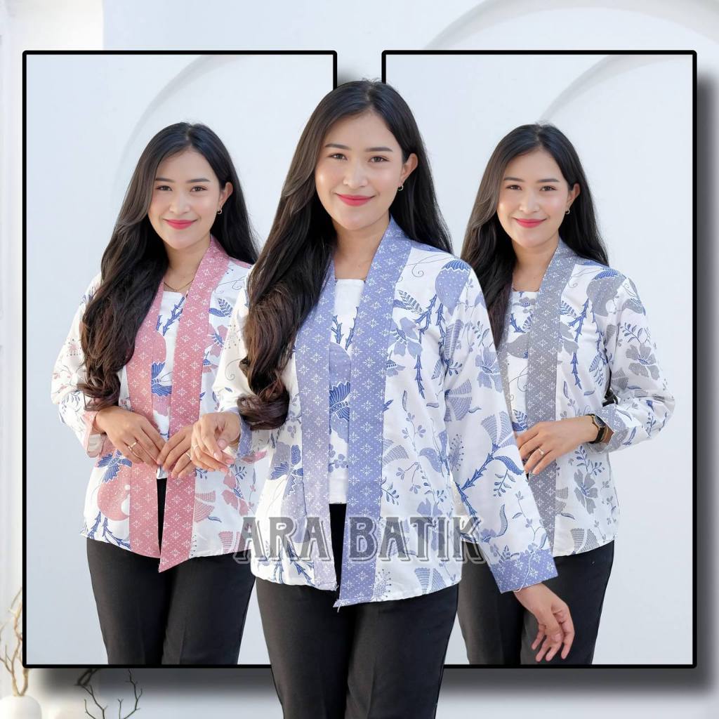 Jual Xaviera Kebaya Baju Batik Wanita Jawa Lurik Istimewa Modern 2024 ...