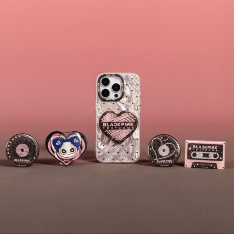 Jual Miniso Black Pink the game hp pop socket | Shopee Indonesia