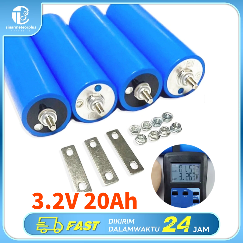 Jual C40 Lifepo4 3.2V 20Ah Cylindrical LiFePO4 Battery Cell 4000+ Long Cycle Life DIY 12V 24V ...