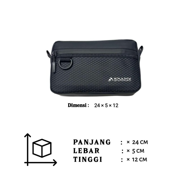 Jual Handbag Pria ARJUNA Tas Selempang Pria Slingbag Tas Tangan Bahan ...