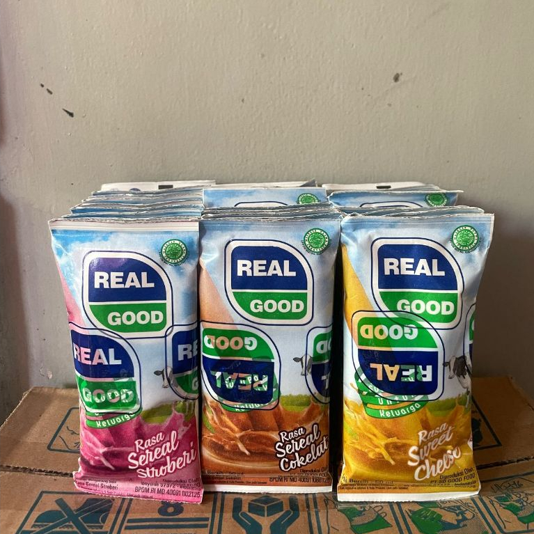Jual REAL GOOD SUSU ISI 10 PCS ALL VARIANT (1 PACK) | Shopee Indonesia