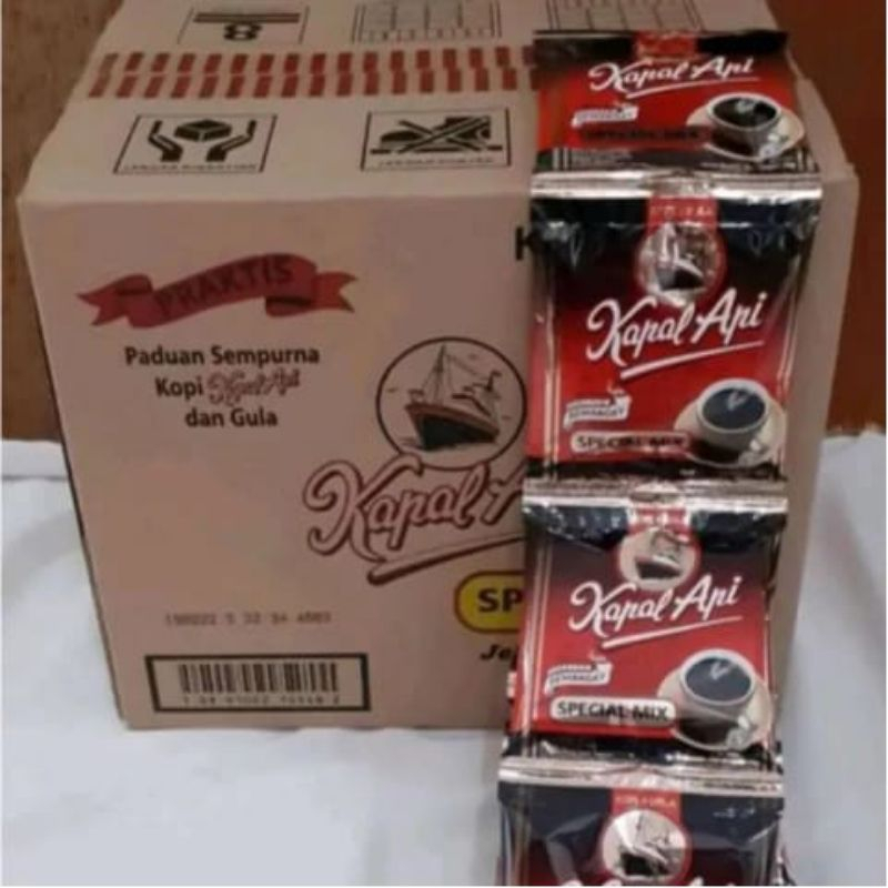 Jual KOPI KAPAL API SPECIAL MIX SACHET KOPI PLUS GULA RENCENG | Shopee Indonesia