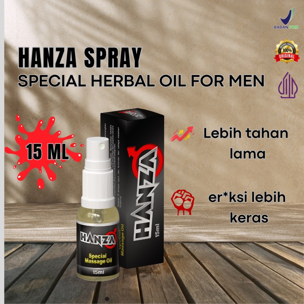 Jual Hanza spray pembesar mrpp Permanen Original 100% Paling Ampuh dan Cepat Sudah BPOM | Shopee ...