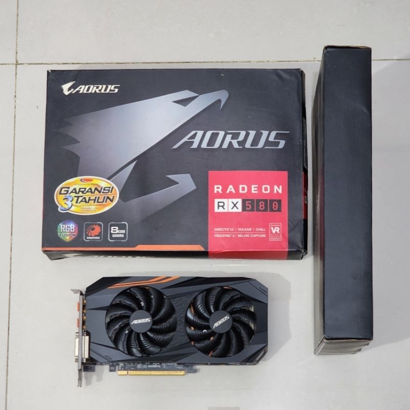 Jual VGA Radeon RX 580 8GB AMD RX580 8 GB GIGABYTE AMD Radeon RX580 8 ...
