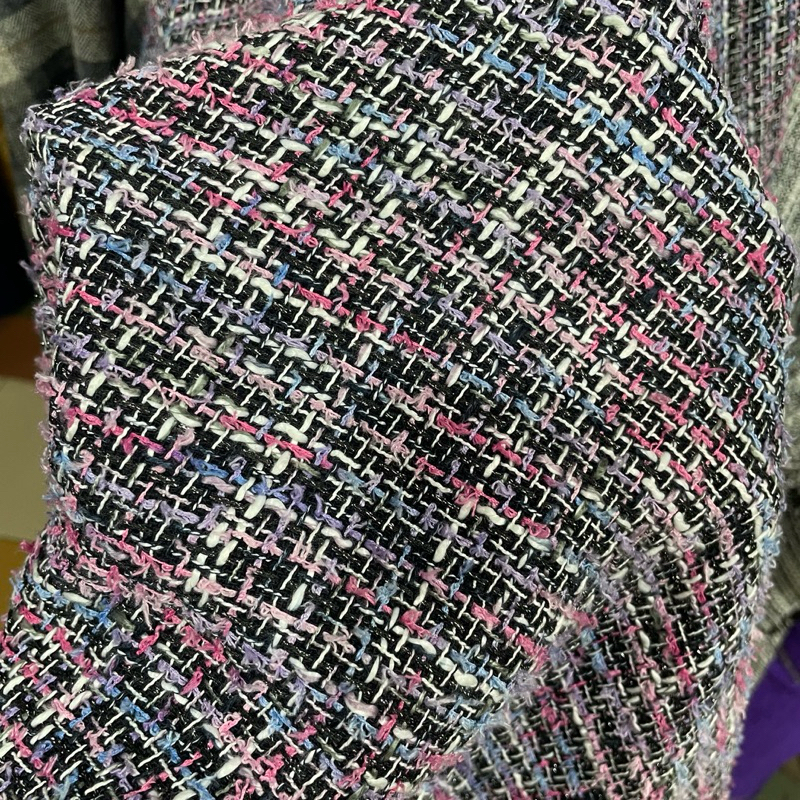 Jual kain tweed acrilik motif kotak premium - kain tweed acrilik ...