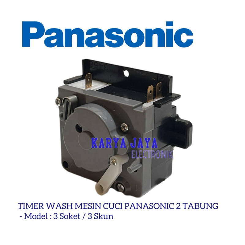 Jual Timer Wash Mesin Cuci Panasonic 3 Soket / Timer Mesin Cuci ...
