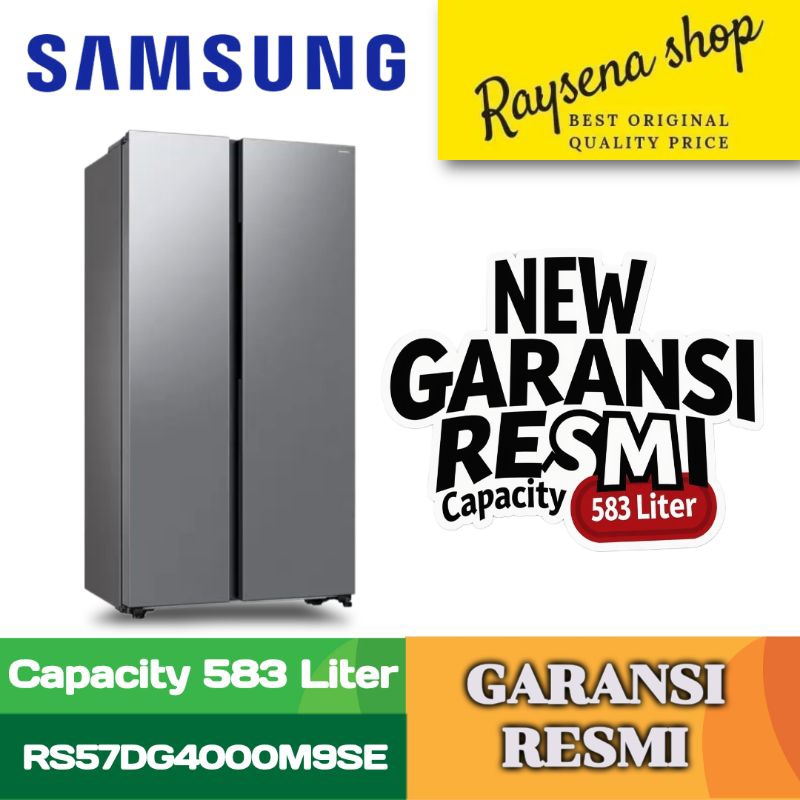 Jual SAMSUNG KULKAS SIDE BY SIDE REFRIGERATOR RS57DG4000M9SE ...