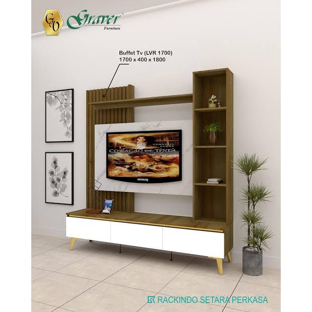 Jual Buffet TV LVR 1700 RV Partisi Pembatas Ruangan Penyekat Ruangan ...