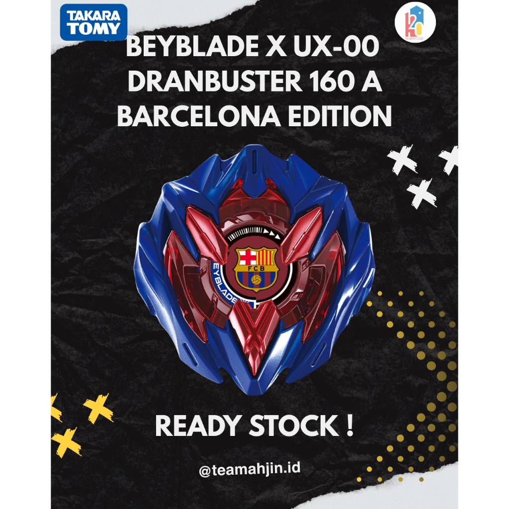 Jual BEYBLADE X UX-00 DRAN BUSTER 160 A BARCELONA EDITION (ASIA ...