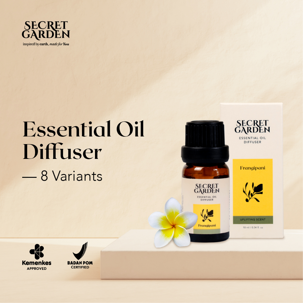 Jual Secret Garden - Essential Oil Diffuser 10ml | Minyak Aromaterapi ...
