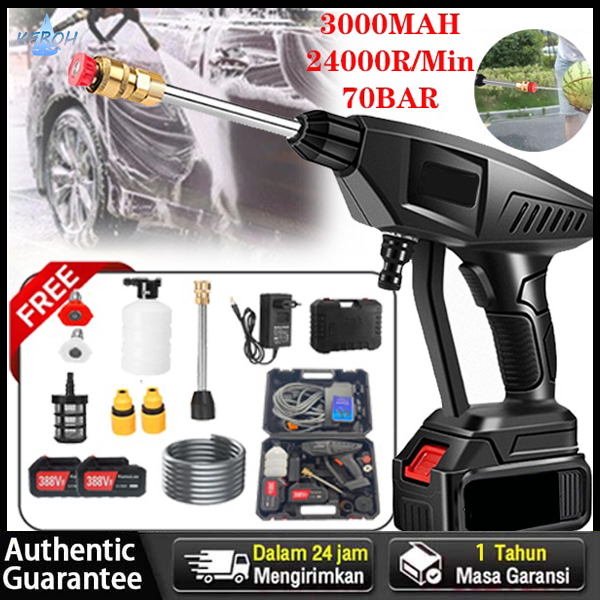 Jual 70bar Cordless Water Jet 388VF Portable Water Jet Pump High ...