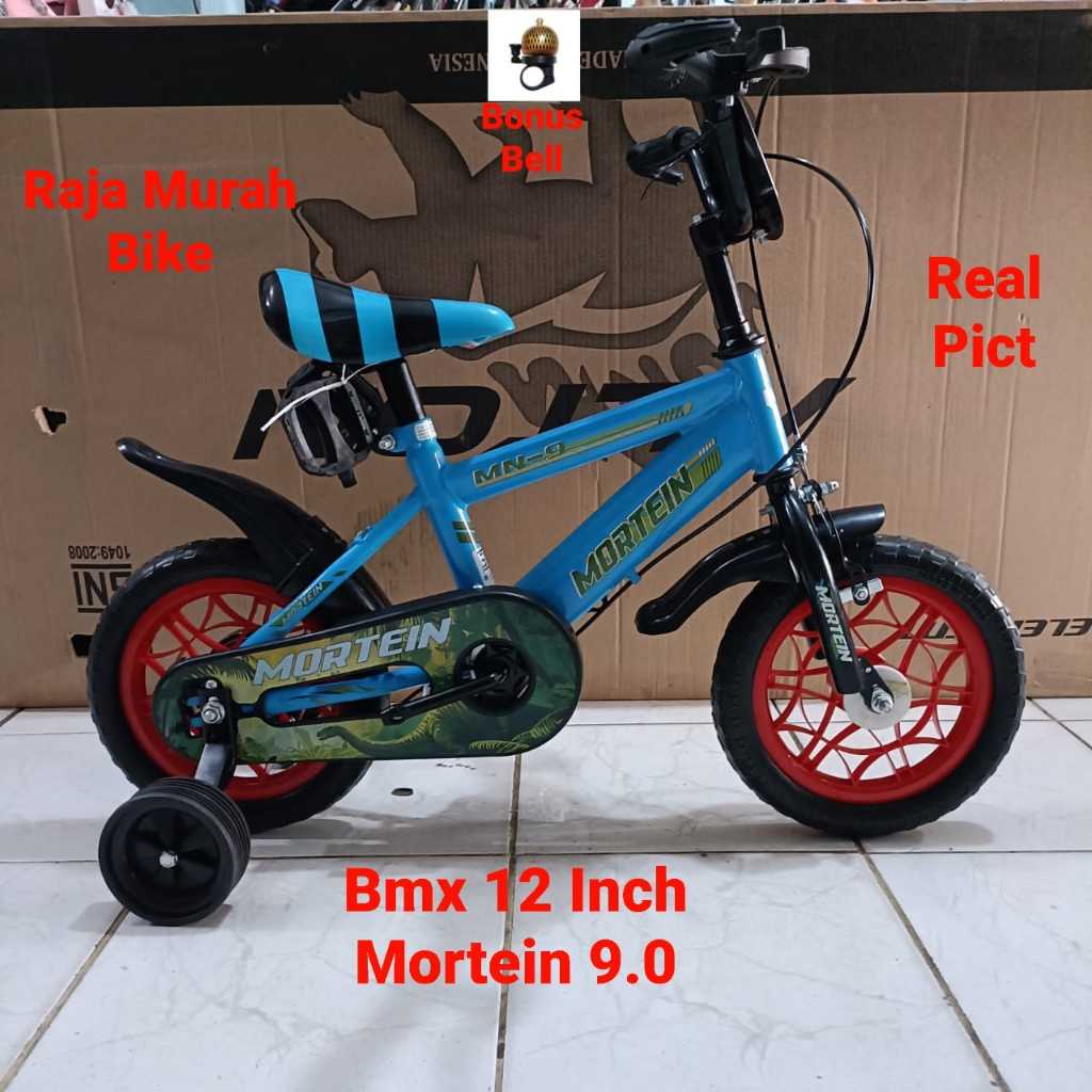 Jual Sepeda Anak Laki Laki Bmx 12 Inch Mortein 9.0 PMB Sepeda Anak PMB ...