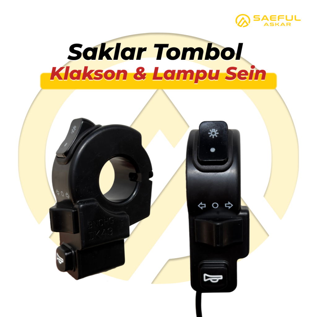 Jual 3in1 Switch Holder Tombol Lampu Klakson Sein Sepeda Listrik ...
