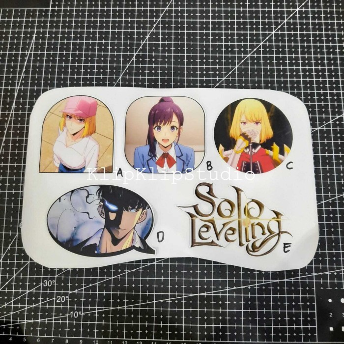 Jual Sticker Anime Solo Leveling Webtoon Korea KK - Z3D | Shopee Indonesia